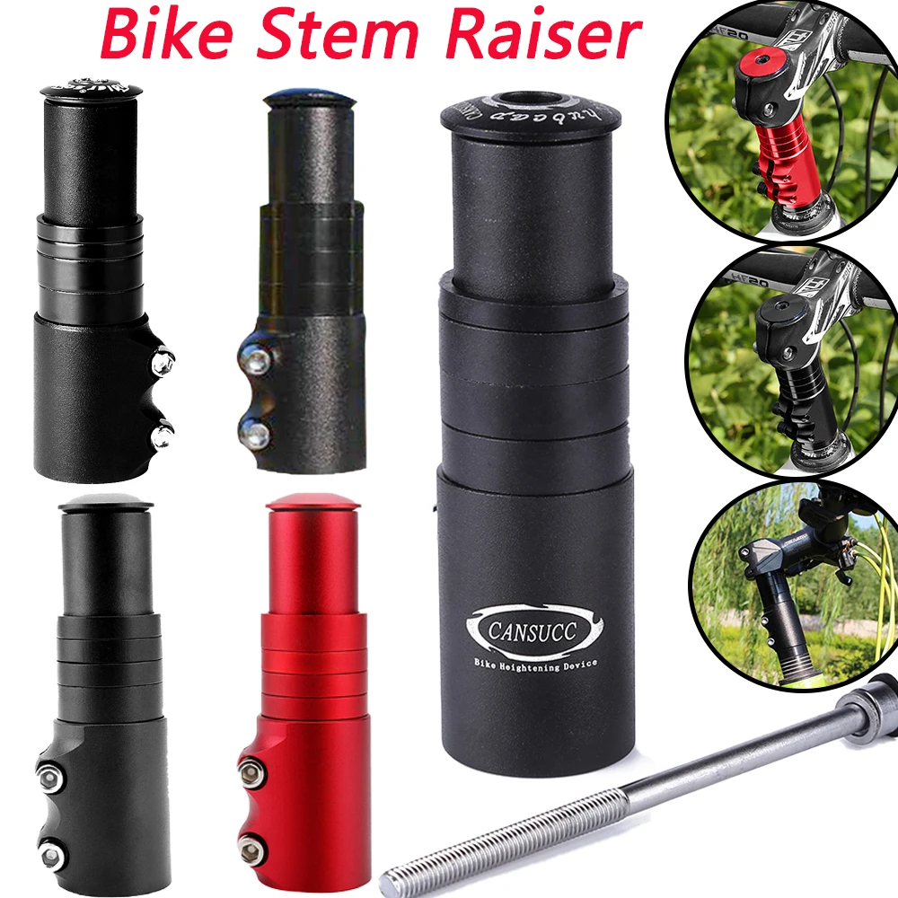12cm-Bicycle-Handlebar-Extender-Fork-Stem-Rise-Up-Extension-Heads-Up ...