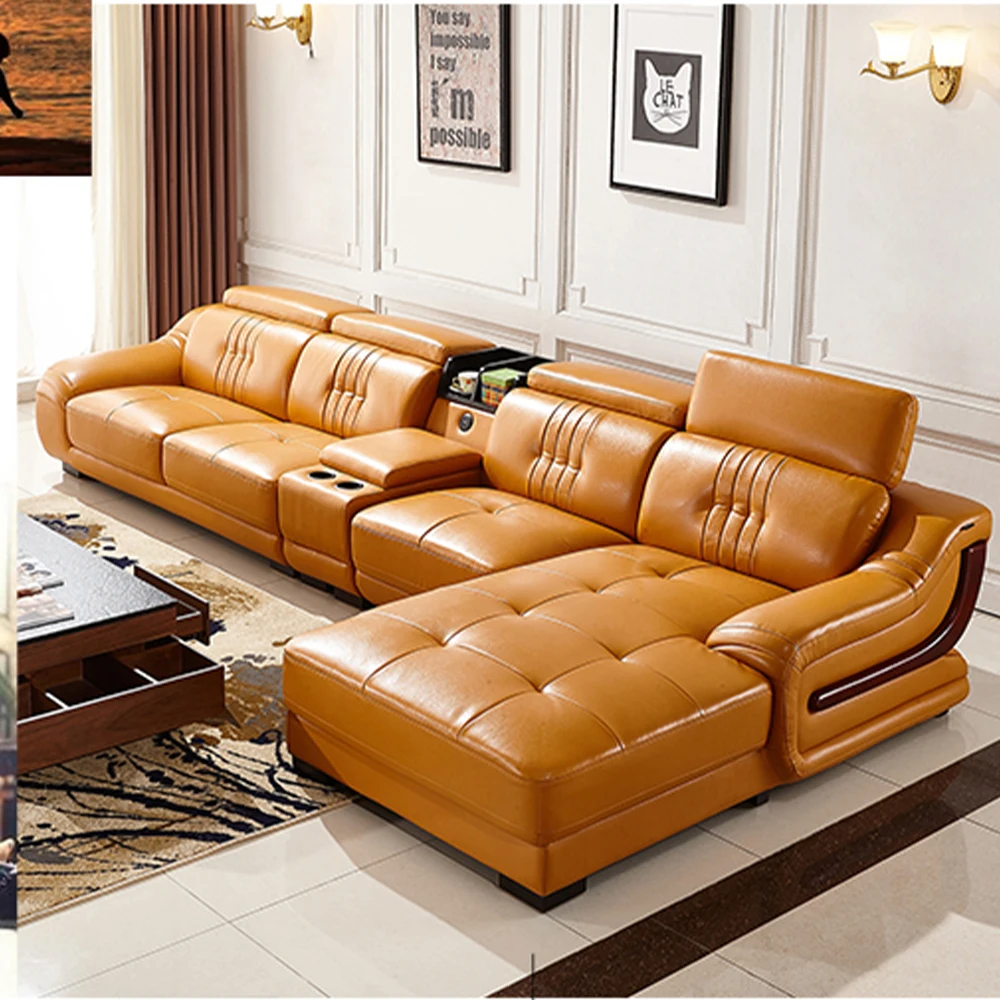 MANBAS-Premium-Italian-Genuine-Leather-Sofa-Set-Big-Sectional-Couch ...
