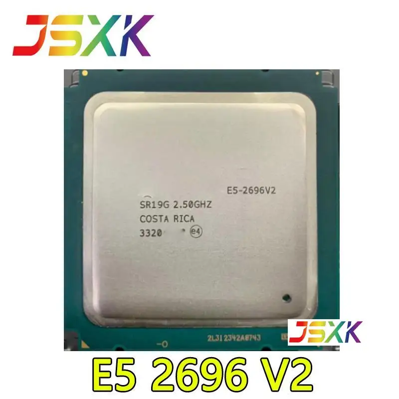 Procesador de CPU usado Intel Xeon E5 2696 V2, 2,5 GHz, 12 núcleos, 24 ...