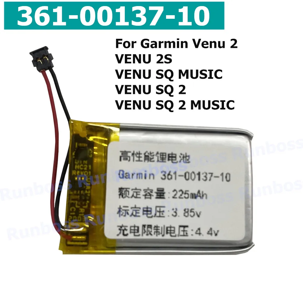 New 3.85V 225mAh 361-00137-10 361-00139-10 SmartWatch Battery for ...