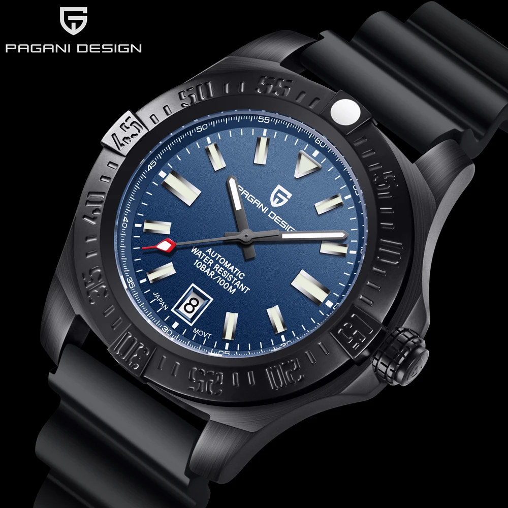 Pagani-Design-Automatic-Diver-Watch-for-Men-Japan-NH35-Mechanical-Mens ...