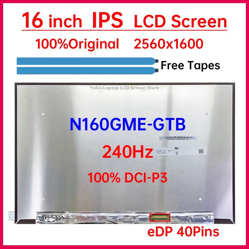 16-Inch-Laptop-LCD-Screen-N160GME-GTB-N160GME-GTB-Replacement-Display ...