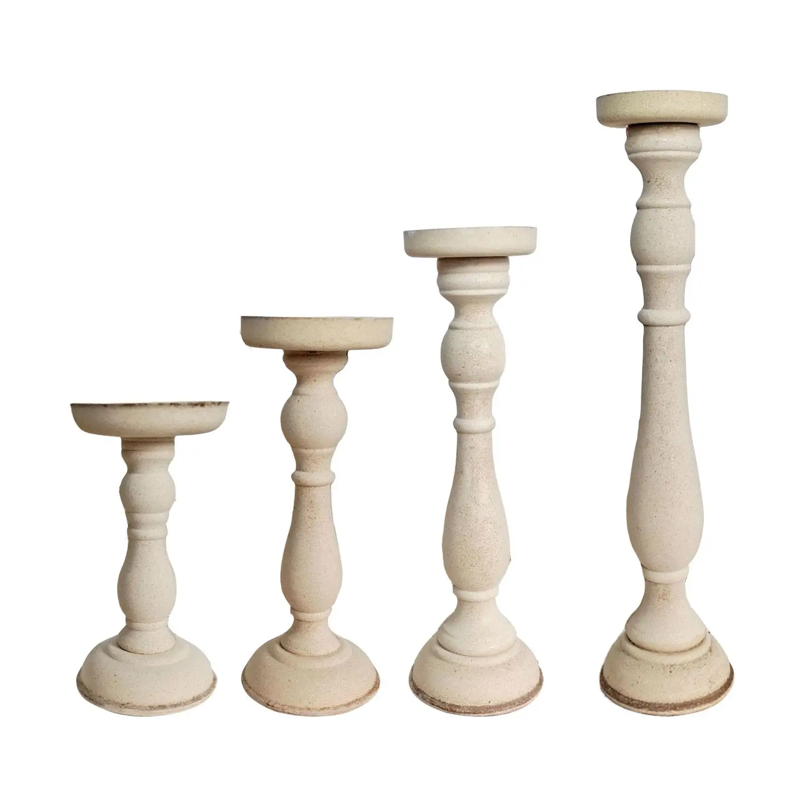 Wood-Candlestick-Stand-Photographic-Prop-Table-Centerpiece-Ornament ...