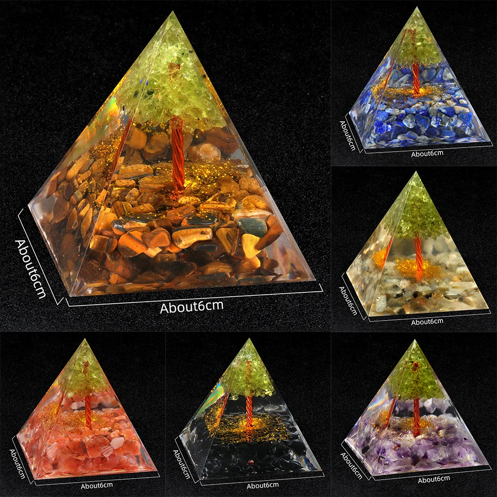 Crystal-Life-Tree-Pyramid-Natural-Crushed-Stone-Tiger-Eye-Stone ...