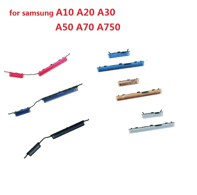 10Pcs-Lot-Power-Button-Volume-Side-Button-Key-For-Samsung-A10-A105F-A20 ...