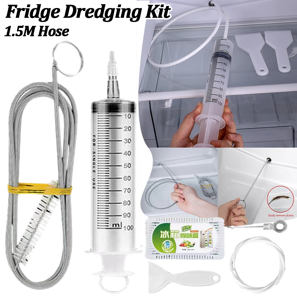 1-5-6Pcs-Clean-Brush-Kit-for-Refrigerator-Drain-Wash-Brush-Suction ...