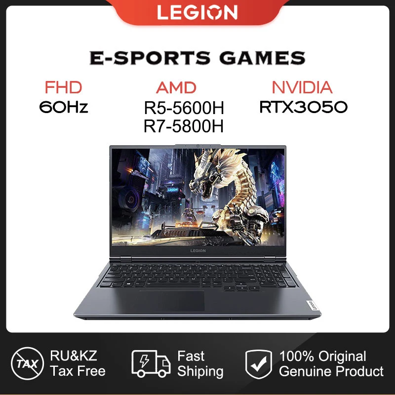Lenovo-Legion-Gaming-Laptop-Computador-Notebook-FHD-Tela-IPS-60Hz-15-6 ...