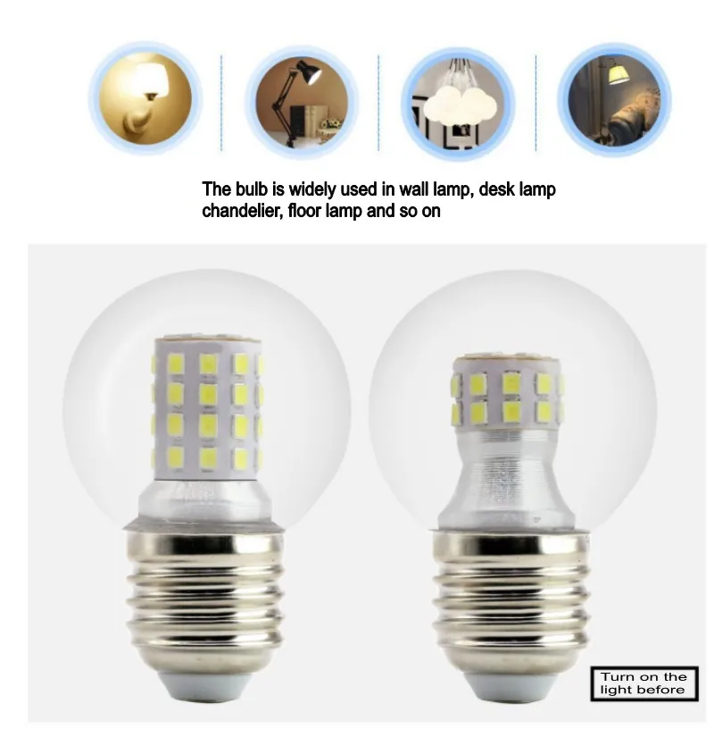 LED-bulb-220V-bulb-Magic-bean-G45-6W-9W-12W-high-brightness-bead-bomb ...