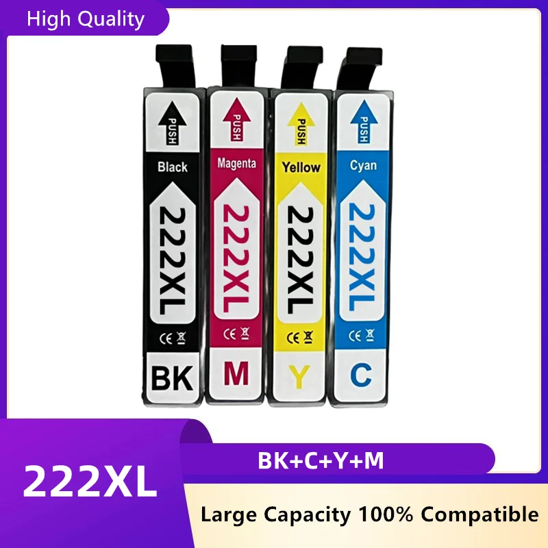 Compatible for Epson 222XL T222XL T222 222 Ink Cartridge for EpsonXP ...