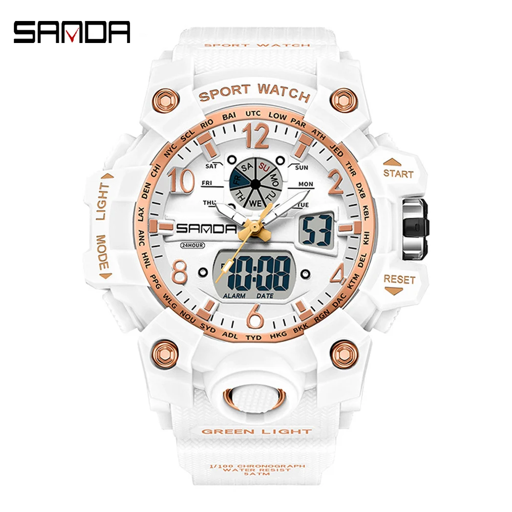 SANDA-Luxury-Brand-Women-s-Digital-Analog-Watches-LED-Digital-Clock ...