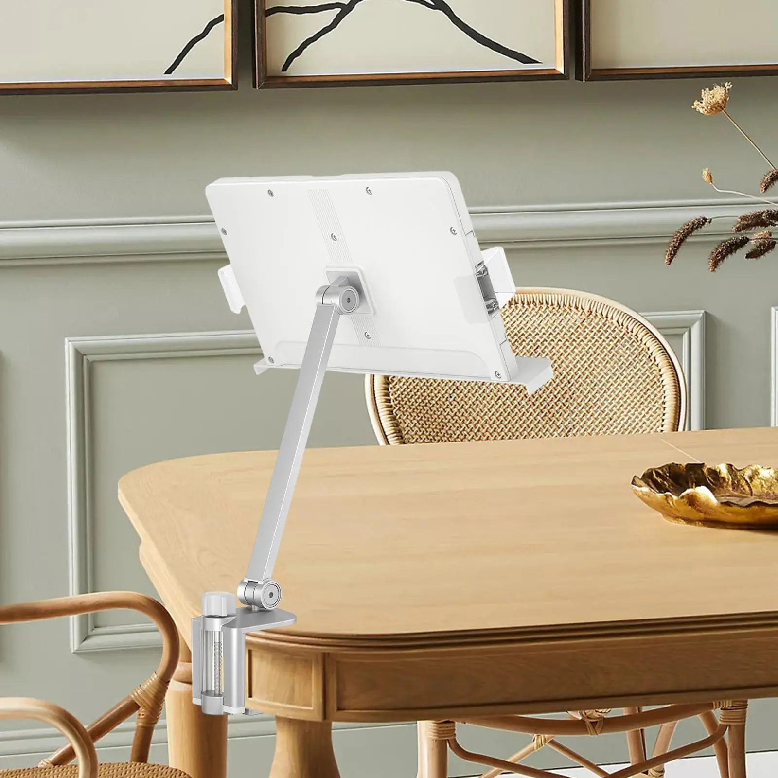 Portable-Kids-Learning-Book-Arm-Stand-Stable-Easy-to-Install-Clip-Mount-Cookbook-Holder-Book ...