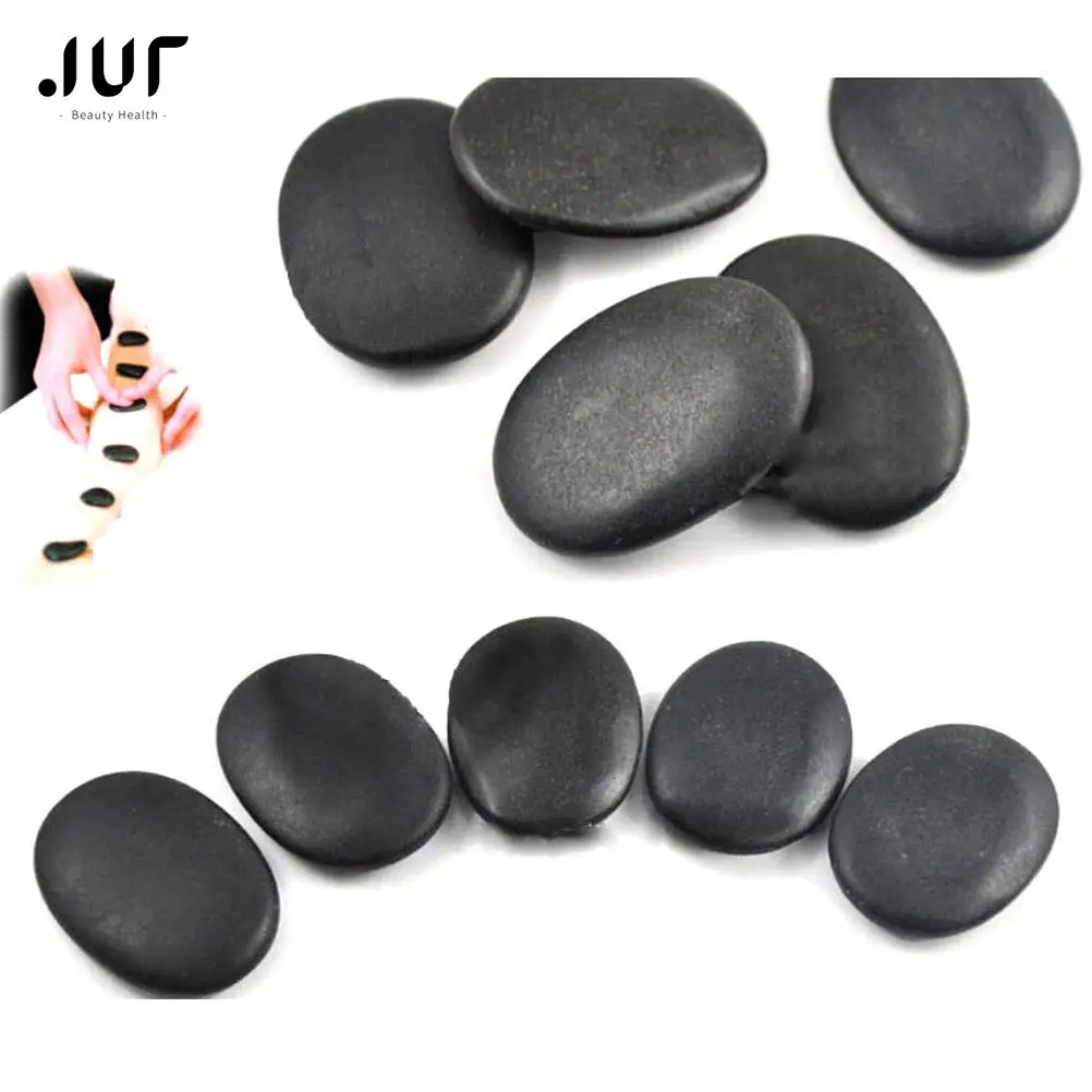 Wholesale 7Pcs/Set Safety Lava Natural 3*4cm Stones Energy Massage Hot ...