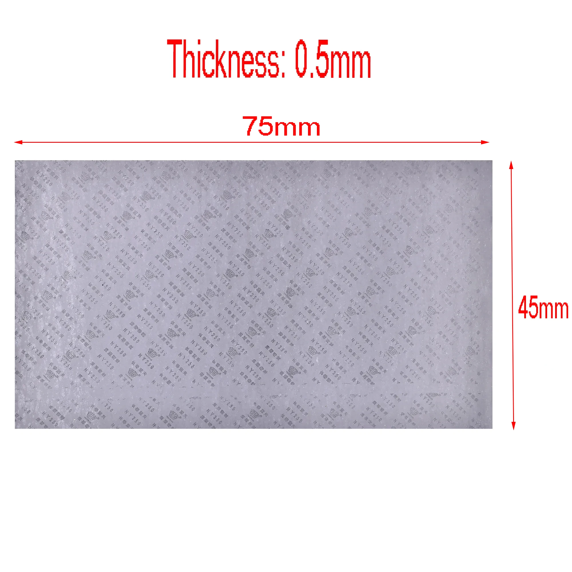 45x75cm Universal Motorcycle Engine Gasoline Engine Seal without Oil ...