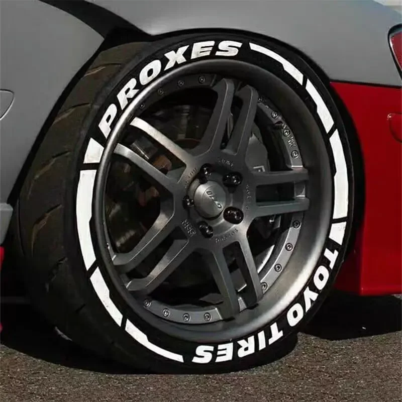 8Pcs-Lot-Car-Tire-Lettering-Stickers-Car-Tuning-Universal-3D-Permanent ...