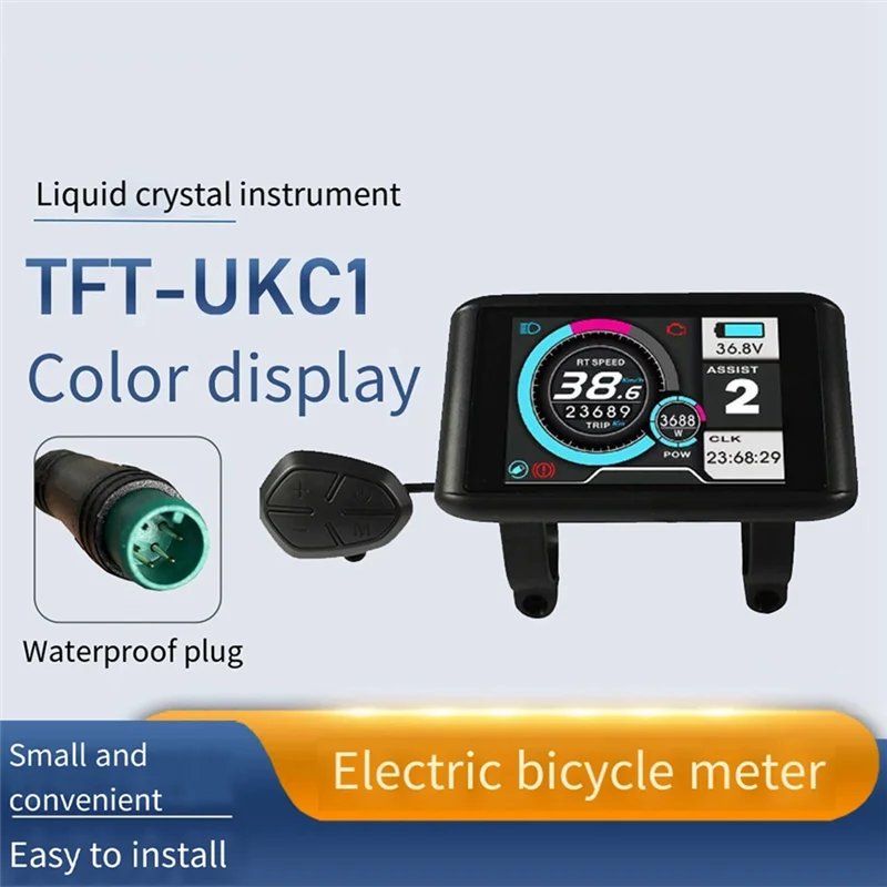 Accessori Bici Display LCD Bici Elettrica SPYMINNPOO UKC1 ...