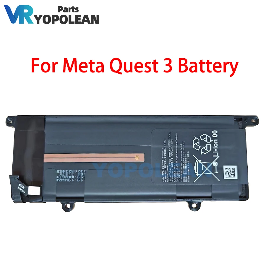 Original-New-Li-ion-Batteries-For-Meta-Quest-3-VR-Headset-Li-ion ...