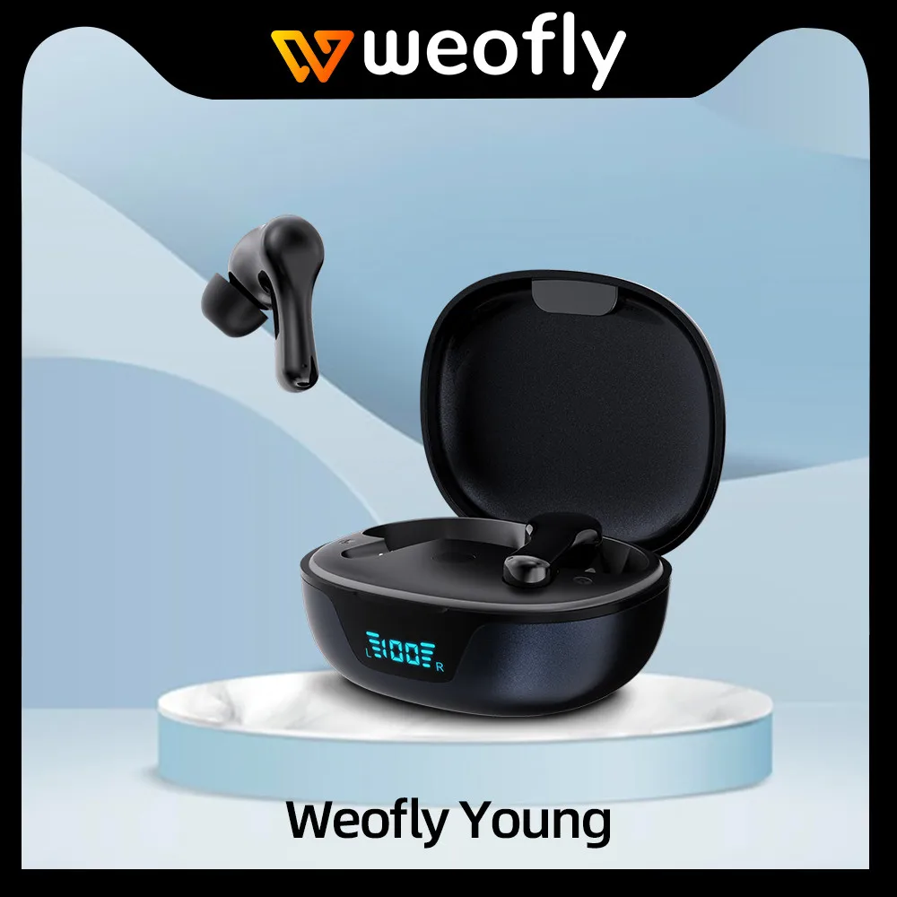 Weofly-Young-Wireless-Headphones-Bluetooth-Headset-Dual-Mic-ENC-IPX5-Waterproof-Earphones-LED ...