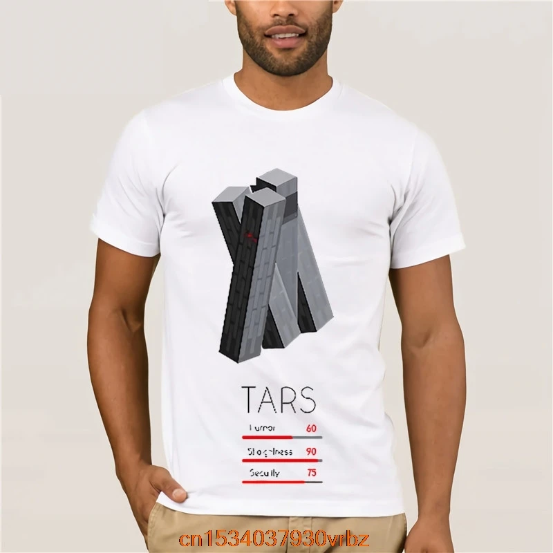 2020-interstellar-Humor-robot-TARS-t-shirt-men-new-summer-white-casual ...