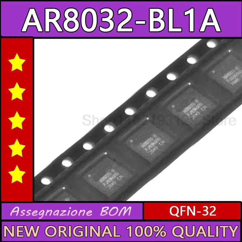 200PCS AR8032 BL1A 8032 BL1A AR8032 BL1A 8032 BL1A QFN 32 novo chip ic ...