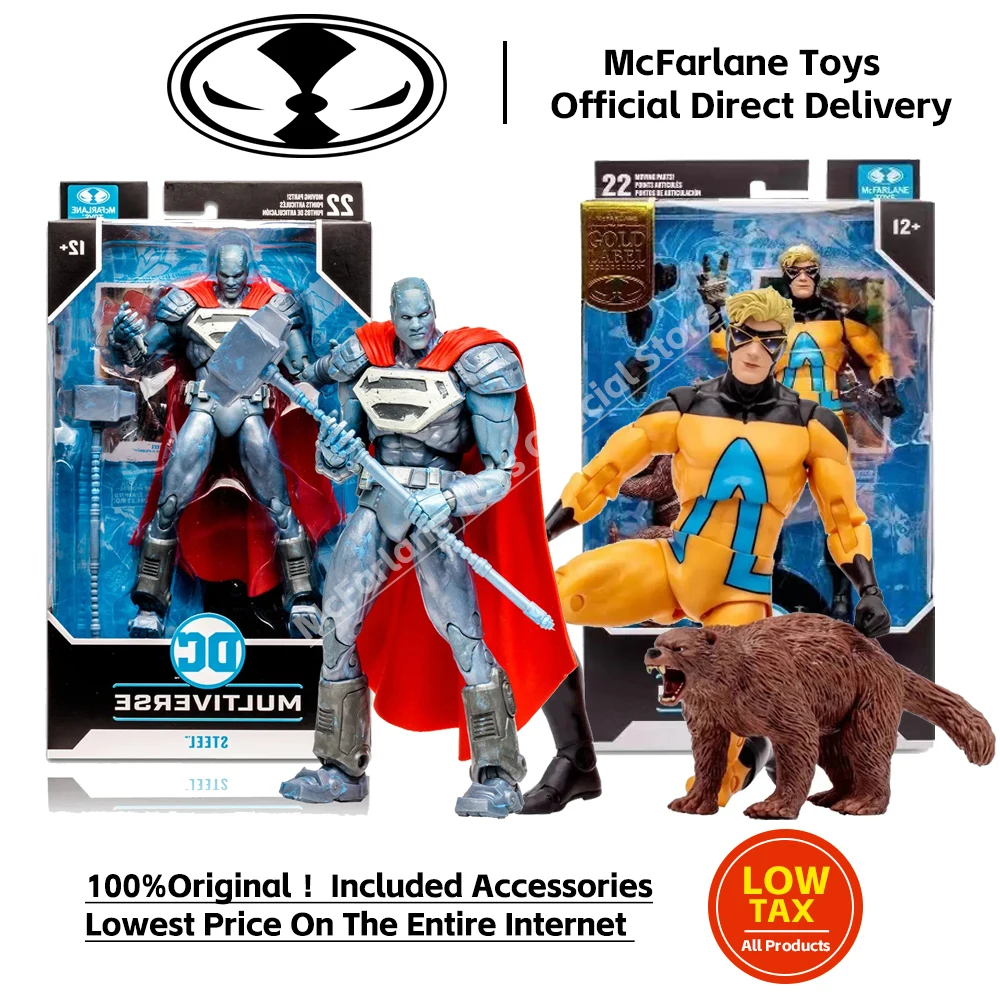 McFarlane-Kit-DC-Multiverse-Collection-Figura-de-A-o-Super-Homem-Stell ...