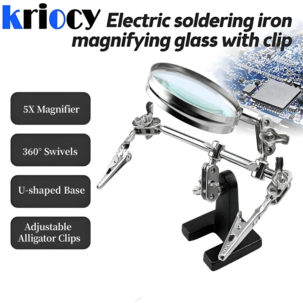 Welding-Auxiliary-Clip-Magnifier-Electric-Circuit-Board-Repair-Welding ...