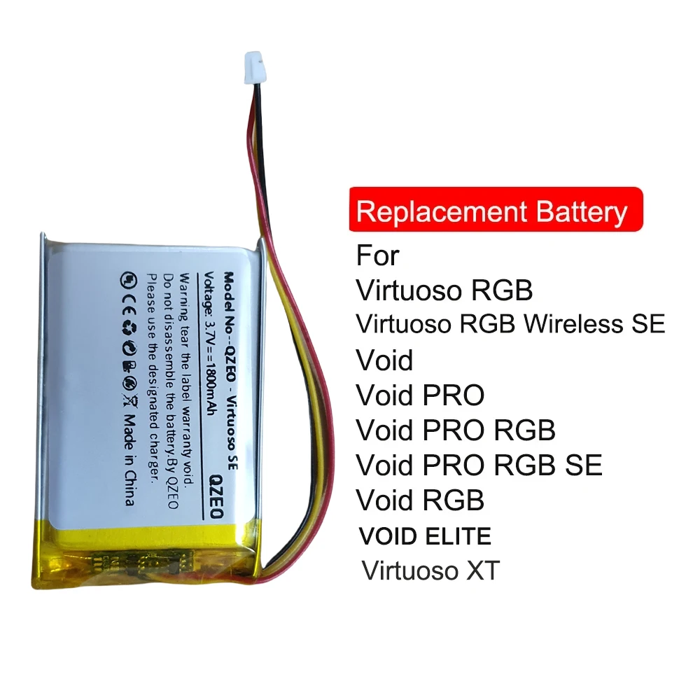 Replacement-Headset-Battery-For-Corsair-Void-PRO-RGB-ELITE-SE-Virtuoso ...