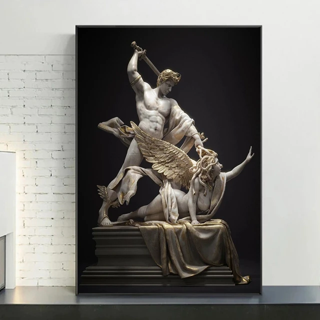 Perseus And Medusa Drawings