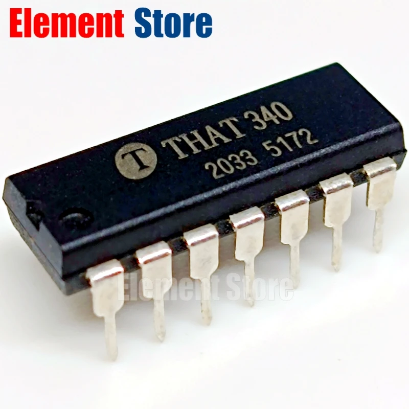 THAT340-THAT340P-Low-Noise-Matched-Transistor-Array-ICs-DIP14-Original ...