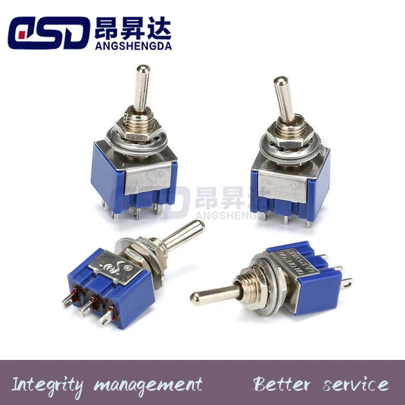 10PCS-Button-Switch-Toggle-Lever-Switch-MTS-102-103-202-403-223 ...