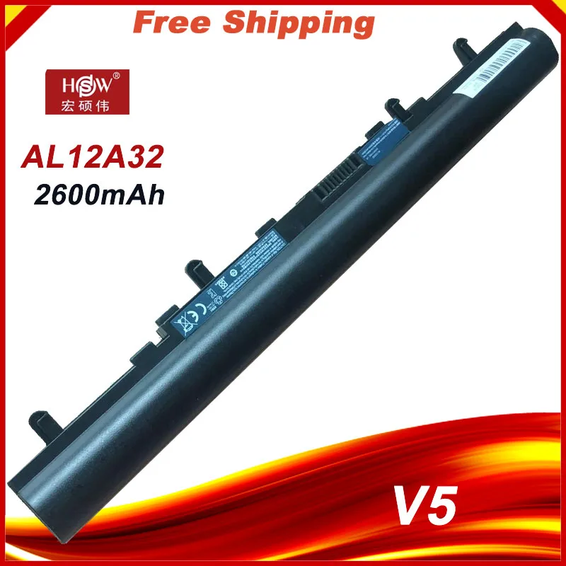 2600mAh AL12A32 Battery for Acer Aspire V5-531 V5-551 V5-551G V5-571 V5 ...