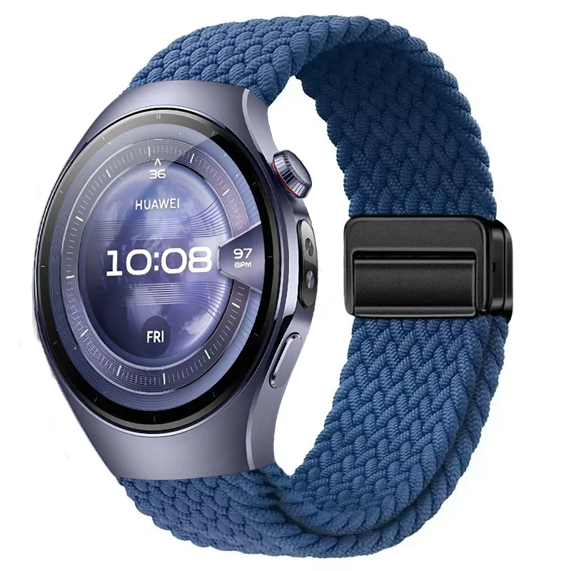 Нейлоновый ремешок для Huawei Watch 5 4 GT5-4-3 Samsung Watch 7 6 5 4 ...