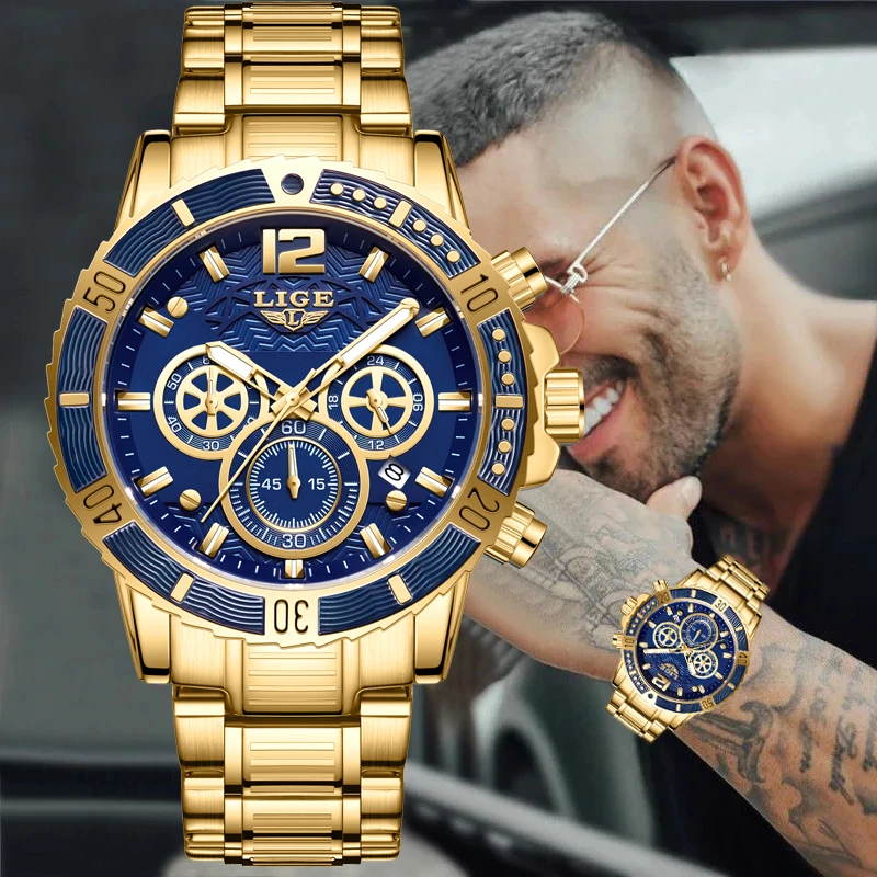 LIGE-Top-Brand-Men-s-Watches-Luxury-Men-Wrist-Watch-Full-Steel-Quartz ...