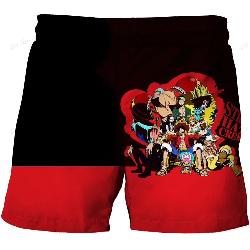 2024-Hot-Sale-Beach-Pants-For-Children-One-Piece-Luffy-Shorts-Pants ...