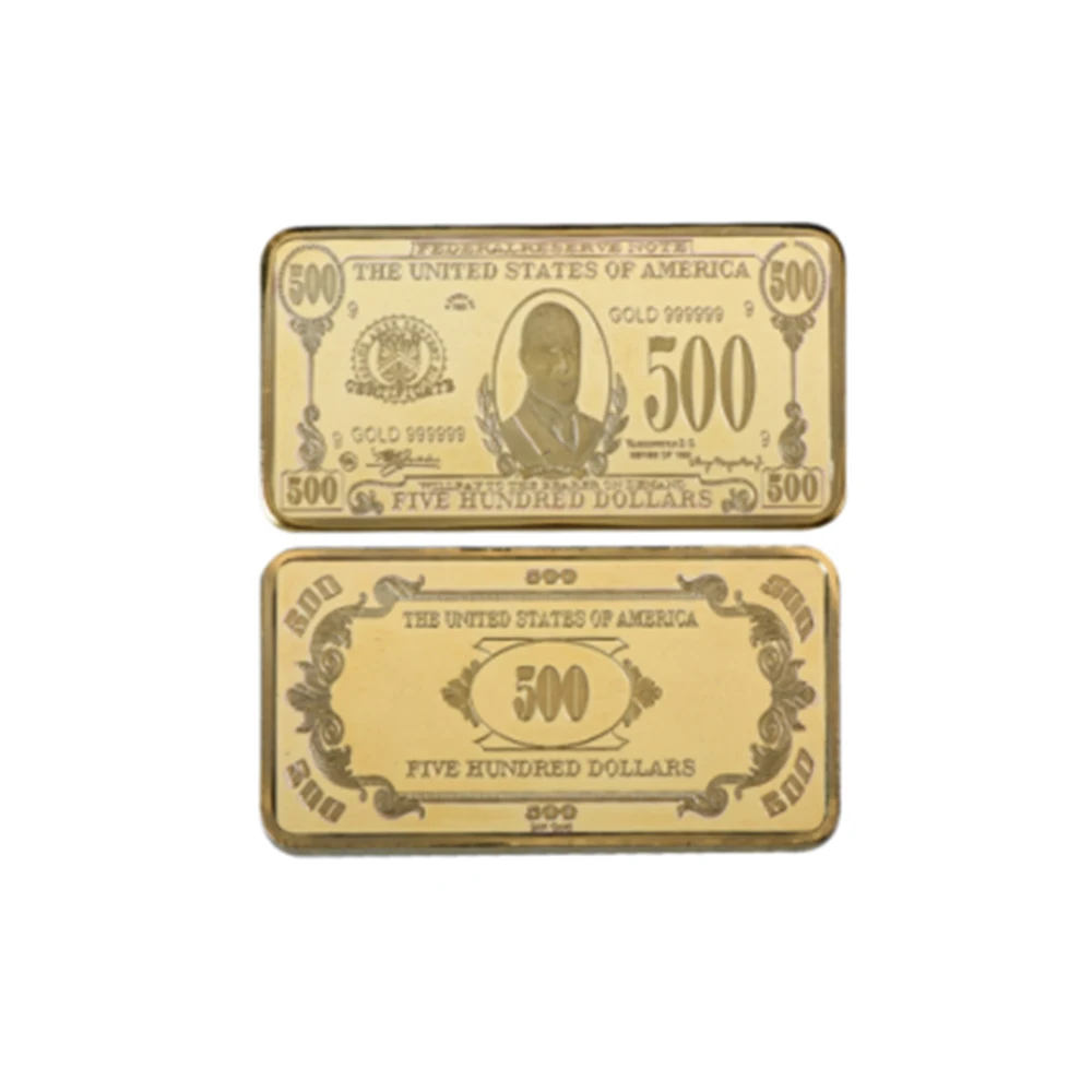 24k Gold Bar USD 500 1000 5000 10000 100000 million billion Dollar Gold ...