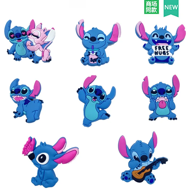 Hebilla-de-zapato-de-Stitch-de-personaje-de-dibujos-animados-de-Disney ...