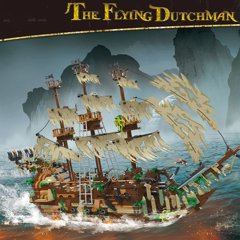 Lego Pirates Of The Caribbean Flying Dutchman Ship