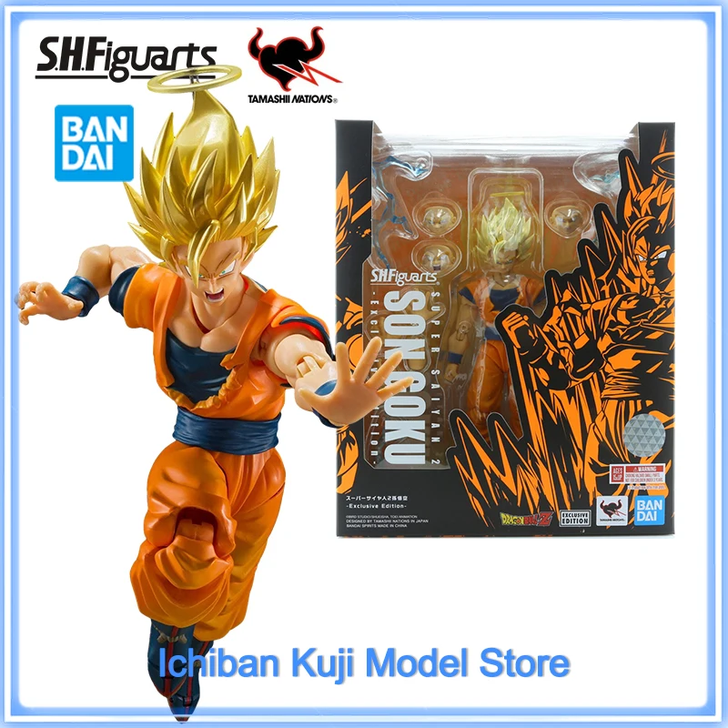 100-Original-Bandai-Dragon-Ball-Z-S-H-Figuarts-SHF-Super-Saiyan-2-Son ...