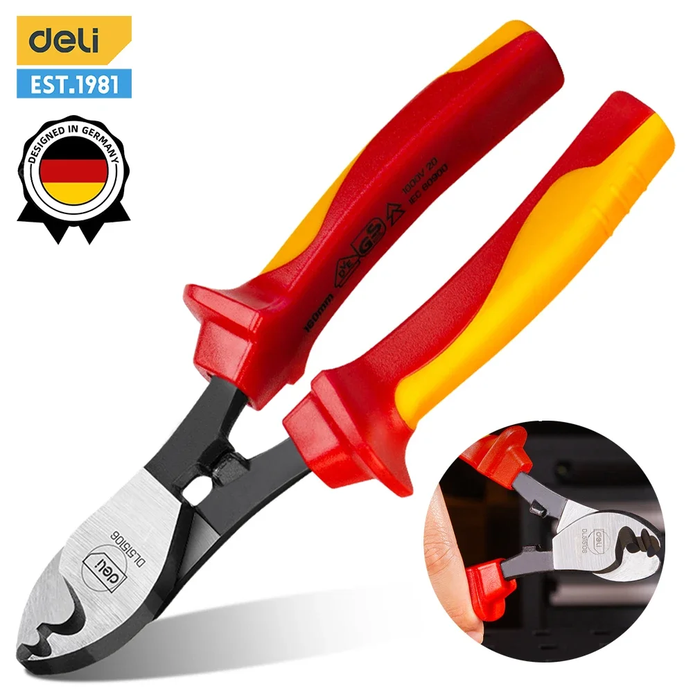 Deli-6-Inches-Wire-Pliers-Sharp-Large-Opening-Stripping-Pliers ...