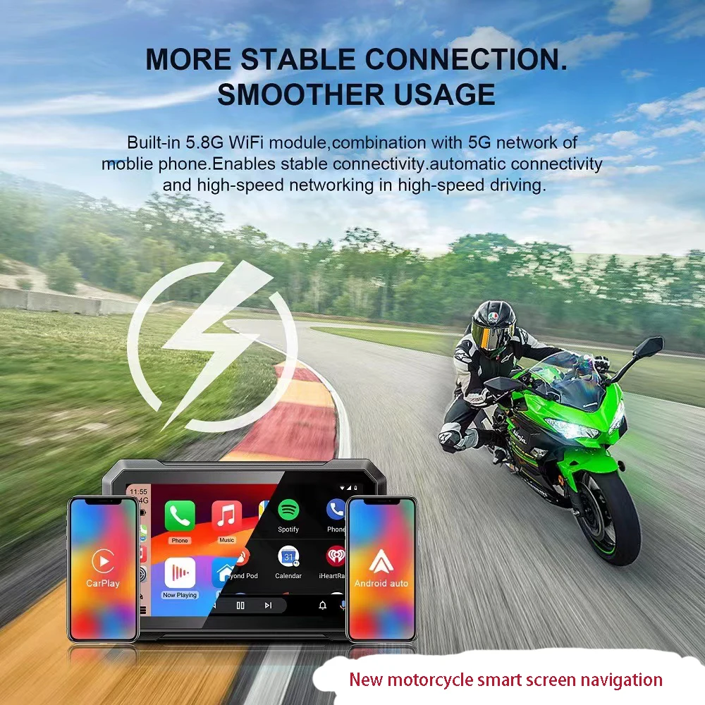 Hot-sale-7-Inch-Touch-Screen-Waterproof-IP65-Wireless-CarPlay-Android ...