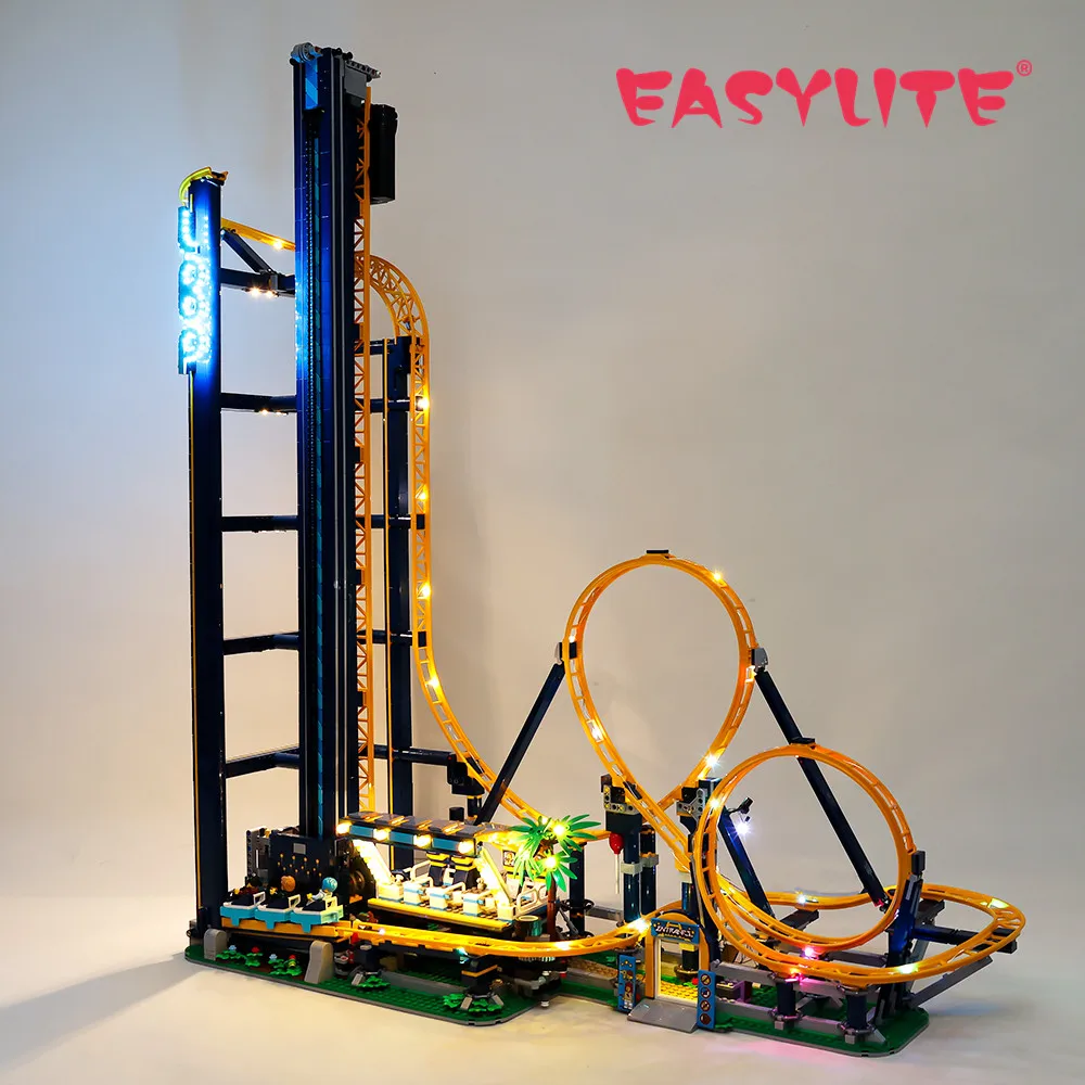 EASYLITE-LED-Building-Blocks-Kit-para-Crian-as-Loop-Coaster-Bricks ...