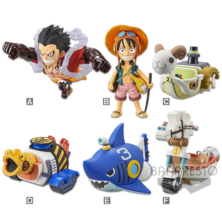 Bandai Original Small Size Model Wcf 17874 One Piece Treasure Assembly ...