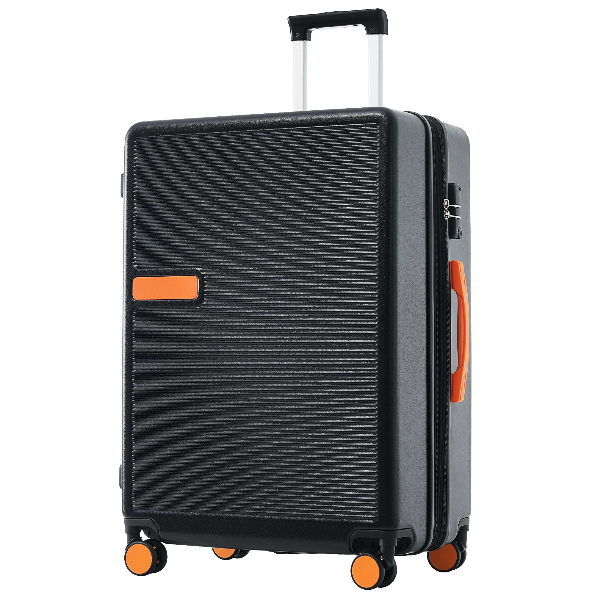 Contrast Color Hardshell Luggage 28inch Expandable Spinner Suitcase ...