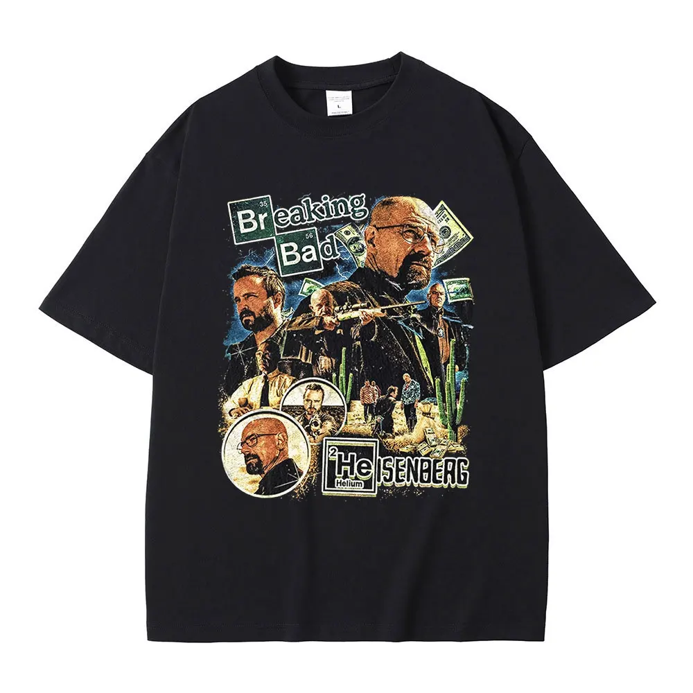 Camiseta-con-estampado-gr-fico-de-Heisenberg-Breaking-Bad-para-hombre ...