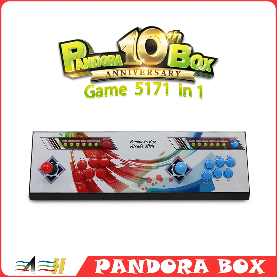 NEW-Pandora-Box-10th-5116-in-1-Joystick-Retro-Arcade-Kit-Console-Boxing ...