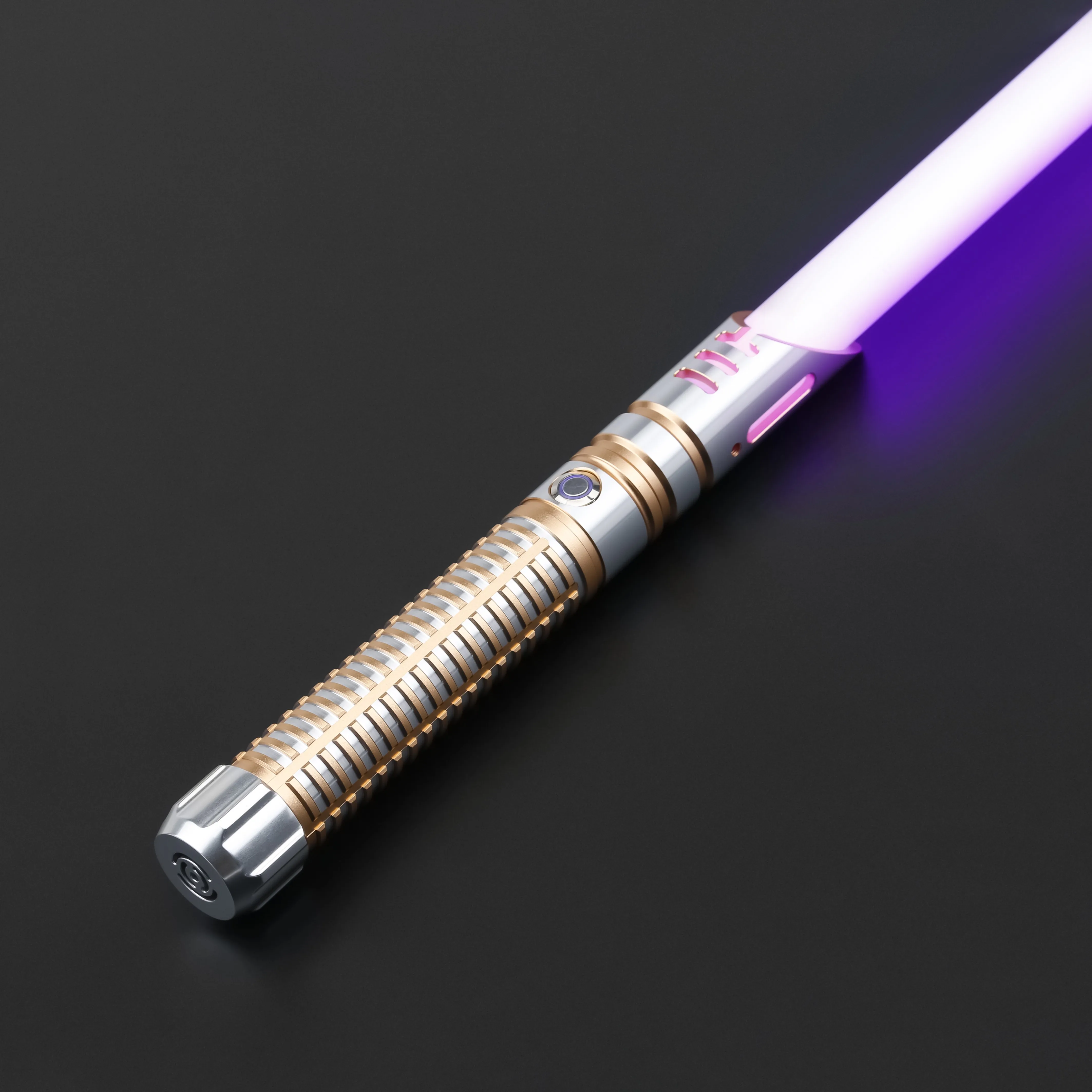 Espadas Láser Dorado RGB 12 colores , Mango de Metal, 82 CM - Star Wars ...