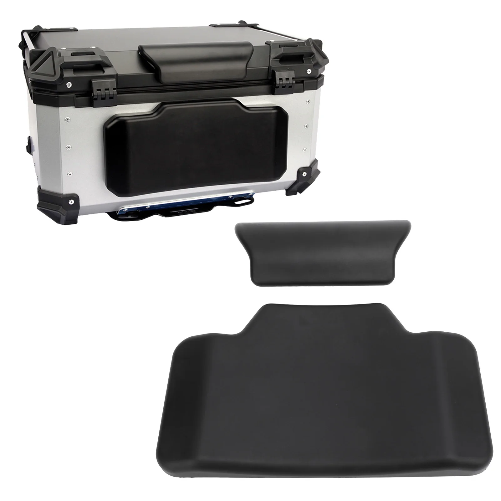 Tail Box Backrest Cushion PU Leather Sponge Upper Lower Split ...