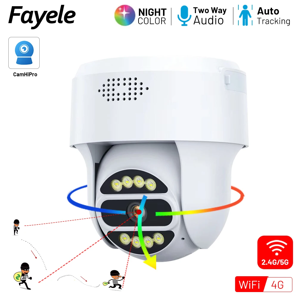 Home-Security-4MP-WiFi-PTZ-Camera-5X-Digital-Zoom-Human-Auto-Tracking ...