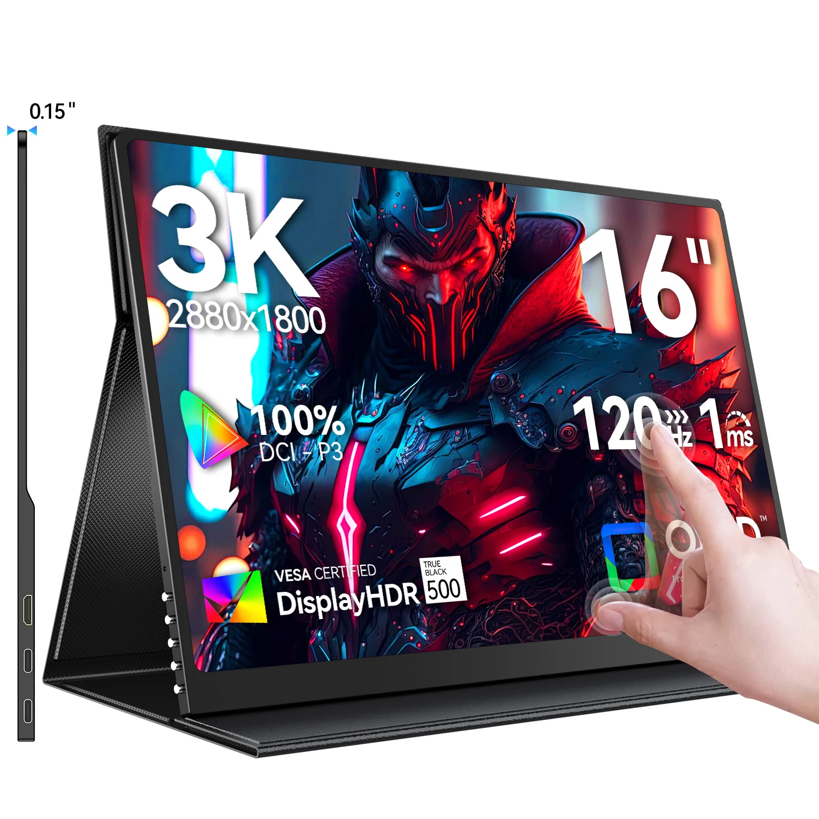 Monitor-port-til-EVICIV-OLED-de-16-con-pantalla-t-ctil-3K-2880-1800-QHD ...