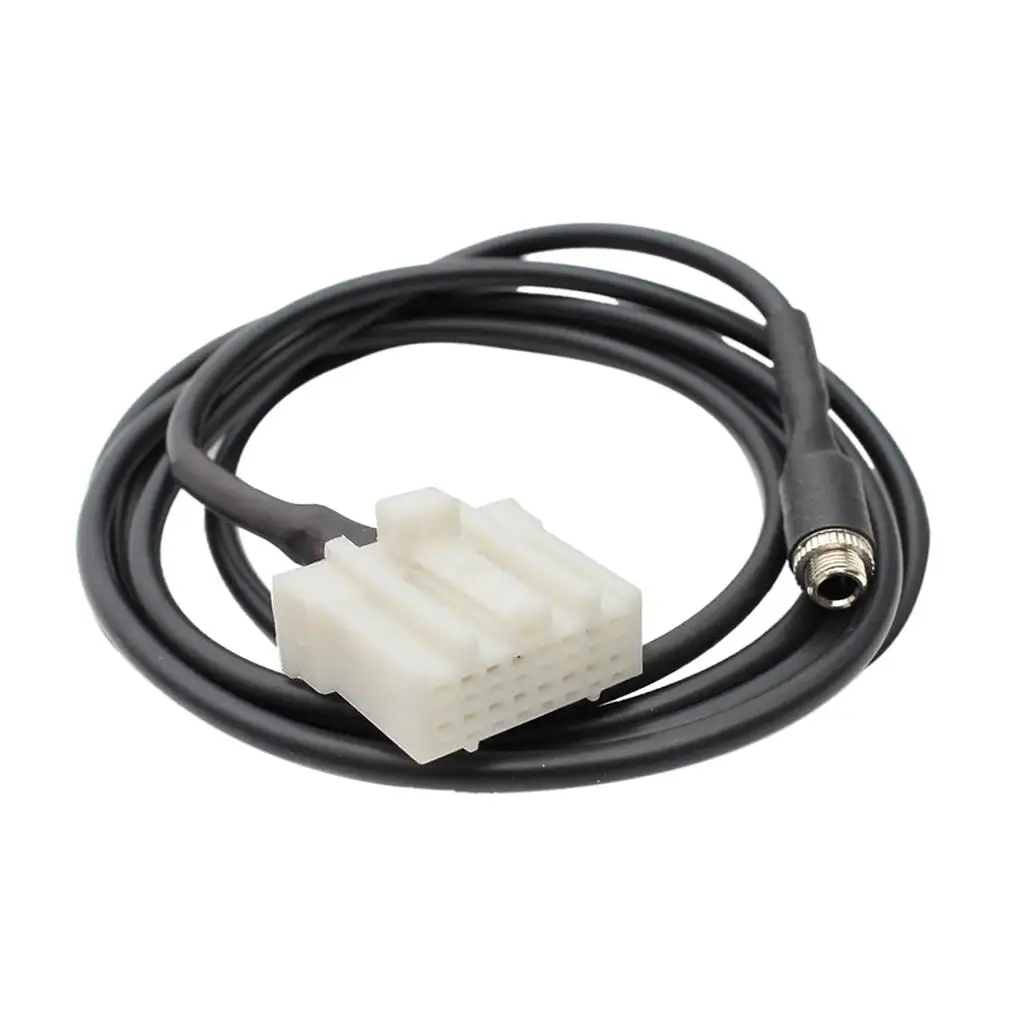 AUX Input Female Jack 3.5mm Audio Adapter Cable for 4 4S 5 5S MP3 To ...