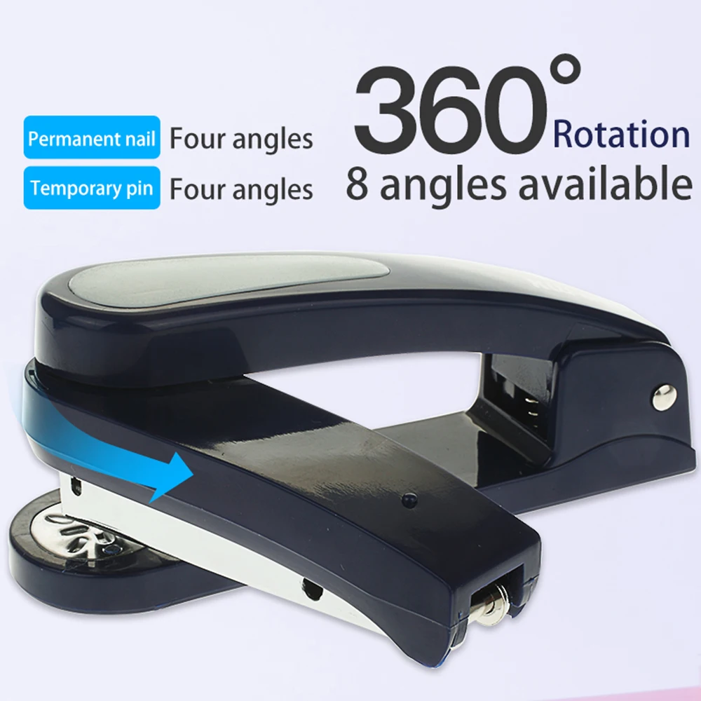 Agrafeuse,Black--Agrafeuse robuste rotative 360, 24-6 agrafes sans ...